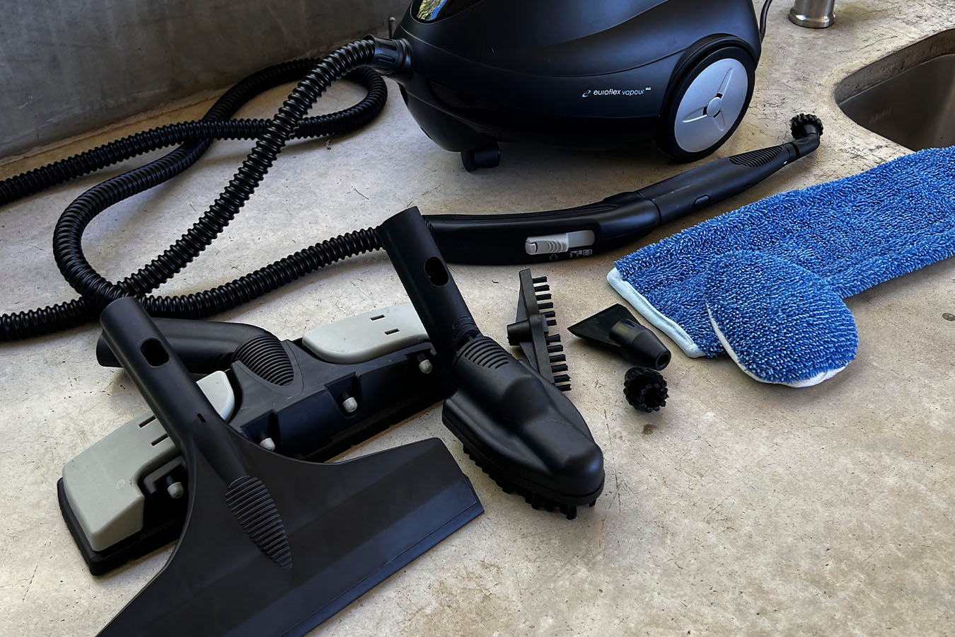 Euroflex Vapour M6S Compact Steam Cleaner